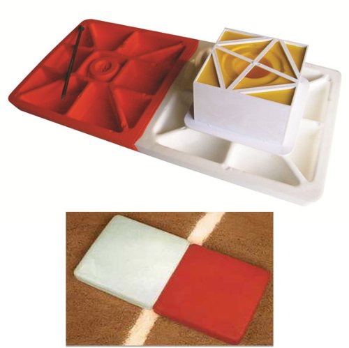 Amazon.com : Soft Touch 15" Double First Base Baseball/Softball Base ...