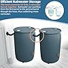Amazon.com: Rain Barrel Hose Connector Kit Link 2 Rain Water Barrels to ...