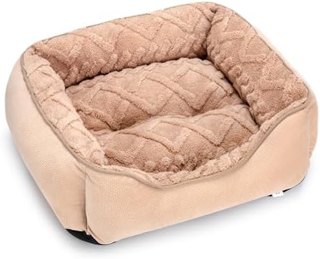 Amazon.com : JOEJOY Small Dog Bed for Medium Small Dogs, Rectangle ...