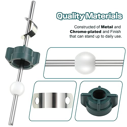 Sink Drain Stopper Enhon 2 Pack Universal Pop Up Drain Ball Rod ...