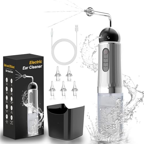 Ear Wax Removal, Electric Ear Irrigation Flushing System with Pulse ...