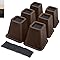 Amazon.com: ANNKUT 6 Inch Heavy Duty Bed Risers, Furniture Risers for ...