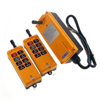 HS-8 8 Keys Industrial Remote Controller Switch 2 Transmitter + 1 ...