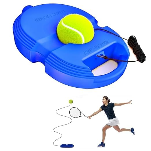 Shree Incorporation Tennis Trainer Rebound Ball with String Solo Tennis ...