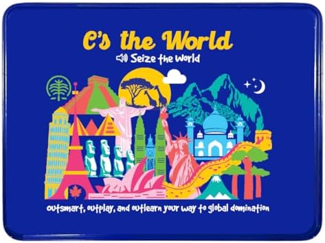 C's the World – Geography Card Game | 197 Country Cards | 5 Games-in-1 ...