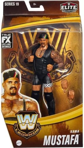 WWE Elite Collection Kama Mustafa Wrestling Action Figure Legends ...