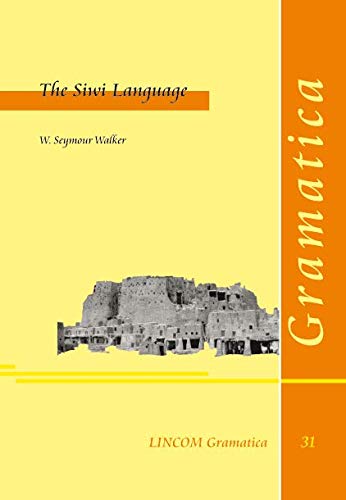 The Siwi Language: W. Seymour Walker: 9783895862489: Amazon.com: Books