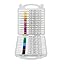 JOUET Professional Acrylic Paint Markers Set, 24 Vibrant Colours, Brush ...