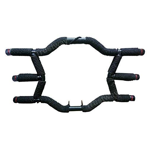 Dhe Best LG-46 Bike Bullet Three Star Rod Style Front Leg Guard Tied ...