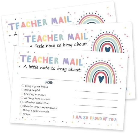 Amazon.com : Super Job - Teacher Notes to Parents -Positive Postcards ...