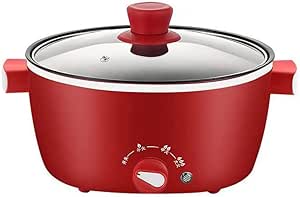 Amazon.co.jp: Multifunctional Electric Pot Portable Electric Skillet ...