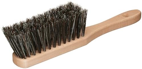 Amazon.com: Hand Broom Brush,Natural Wooden Handle Soft Bristles ...