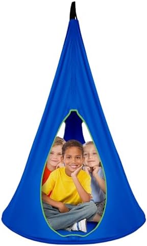 Amazon.com: VEVOR Kids Nest Swing Chair, Hanging Hammock Chair with ...