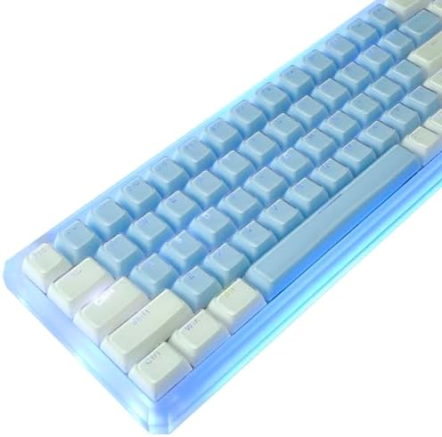 Amazon.com: Womier Keycaps 75 Percent - Crystal Jelly Keycaps, Side ...