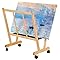VISWIN Wooden Large Print Rack, Art Display Rack and Drying Rack with ...