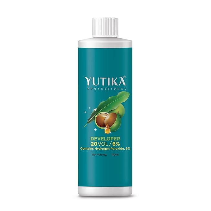 Yutika Professional Hair Developer 20 Volume (6%) Hair Color, 150ml ...