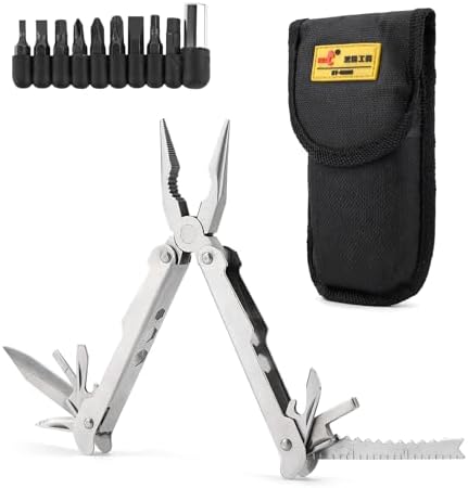21-in-1 Multitools Needle Nose Pliers, Pocket Knife,Screwdriver, Bottle ...