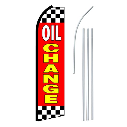 Amazon.com : NEOPlex -"Oil Change" - Floppy Flappy Flutter Flag and ...