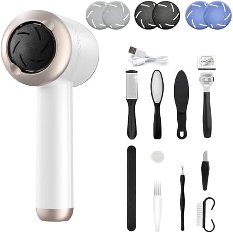 Amazon.com : Electric Foot Callus Remover (with Dander Vacuum ...