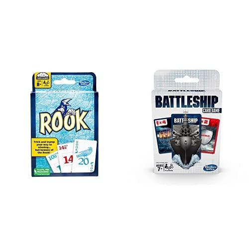 Buy Hasbro Gaming Rook Card Game for Family & Kids, Multicolor&Hasbro ...