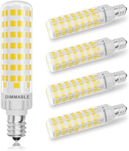 E11 LED Bulb Dimmable, JDE11 120V 100W Halogen Equivalent, T3/T4 Mini ...