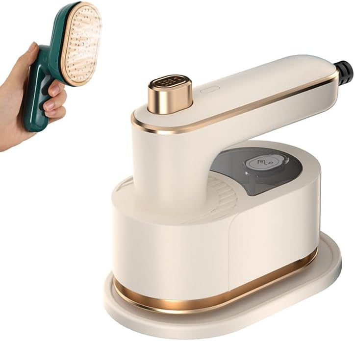 Portable Ironing Machine - 180° Rotatable Handheld Mini Steam Iron ...