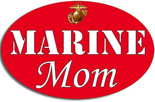 Amazon.com - Oval Marine MOM Sticker (USMC Mother Son Daughter ...