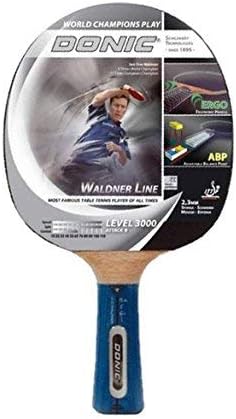 DONIC Waldner 800 Wood Table Tennis Racket/Bat, Colour - Black/Brown ...