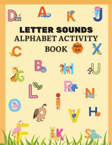 Letter Sounds Alphabet Activity Book: Fun Phonics & ABC Learning for ...