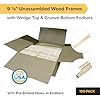 Amazon.com: Mann Lake 9 1/8" Deep Beehive Frames, 100-Count Unassembled ...