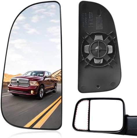 Amazon.com: TQPONLY Trailer Tow Mirror Front Arm Cover Cap (1 Pair ...