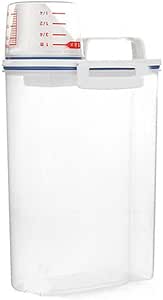 Amazon.com: Airtight Dry Food Storage Containers BPA Free Plastic ...