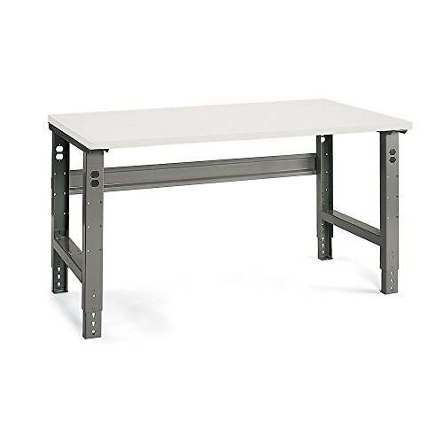 Tennsco All-Purpose Standard Workbench - 72X30" Top - Blue - Plastic ...