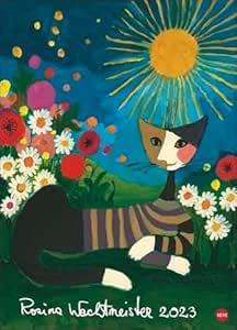 Rosina Wachtmeister Edition Kalender 2023. Die charakteristischen Katzen in einem hochwertigen ...