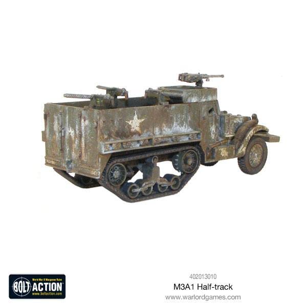 Wargames Delivered Bolt Action Miniatures - Warlord Games M3A1 Half ...
