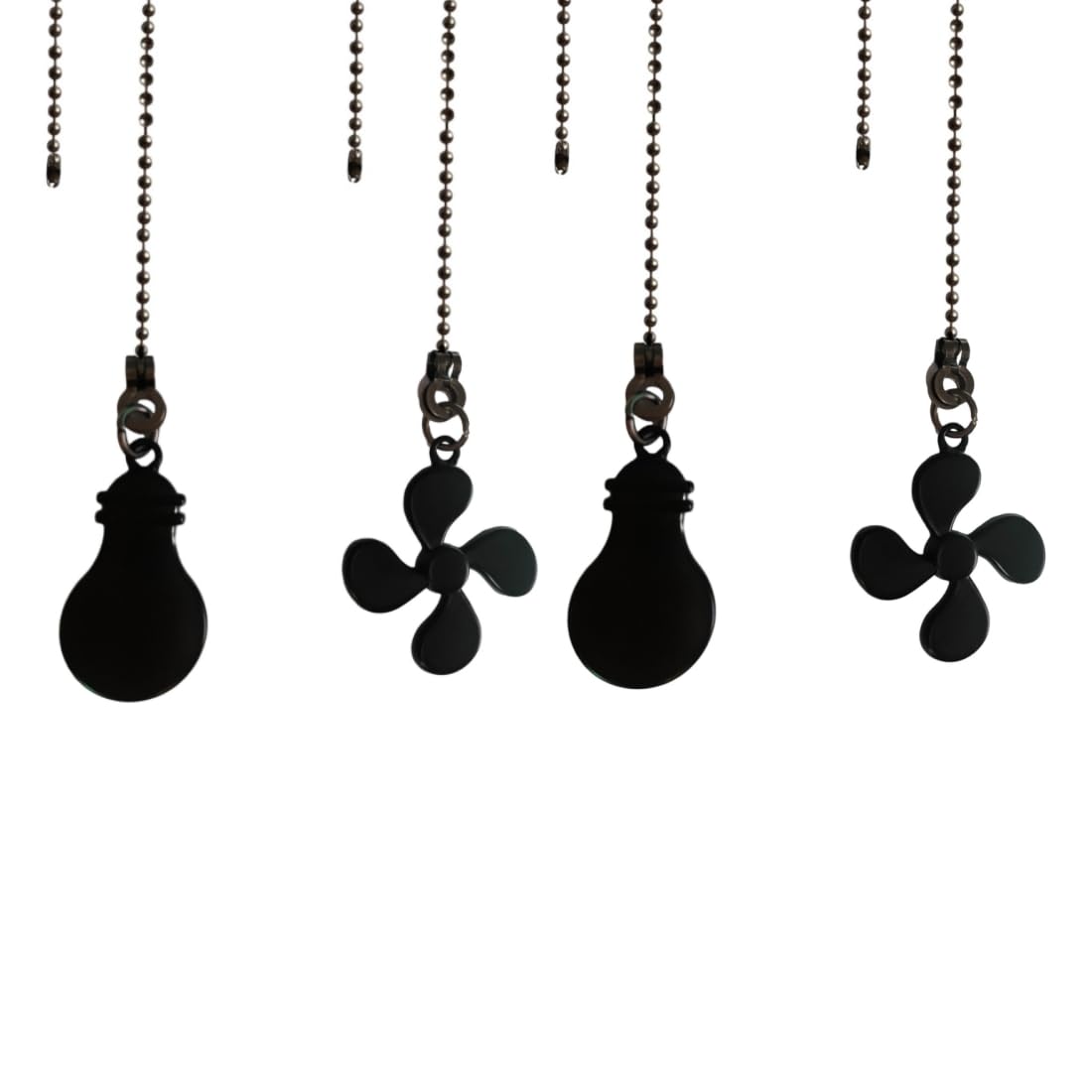 Amazon.com: QLXHBOT Ceiling Fan Pull Chain Set, 4 Pieces Bulb and Fan ...