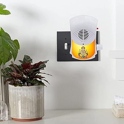 Ganesh Ji Hindu Religious Continuous Sound Mantra Chanting Bell Plug N ...