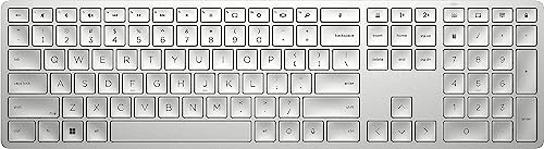 HP 970 Programmable Wireless Keyboard - Bluetooth, 2.4 GHz Wireless ...