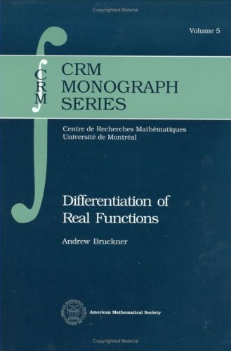 Amazon.com: Differentiation of Real Functions (Crm Monograph Series, 5 ...