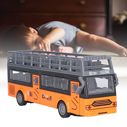Remote Control Bus, Opening Doors City Bus Toy, 4 Channels RC Double ...