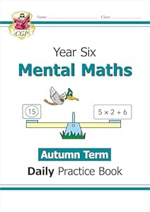 9781789087734: New KS2 Mental Maths Daily Practice Book: Year 6 ...