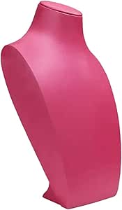 Amazon.com: jewelry rack Necklace Jewelry Display Bust - Faux Leather ...