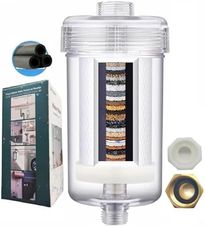 Amazon.com: ZHYUUAX 1 Micron High Flow Washing Machine Water Filter ...
