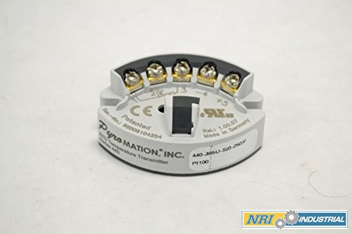 PYROMATION 440-385U-S TEMPERATURE 10-30V-DC 0-250F TRANSMITTER B254119 ...