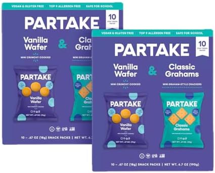 Amazon.com: Gluten Free Mini Graham & Vanilla Wafer Snack Packs by ...