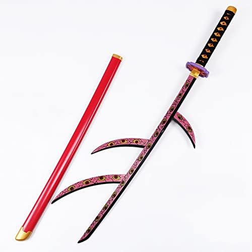 Buy XUAN Demon Slayer Samurai Sword 41 Inches, Wooden Anime Cosplay ...