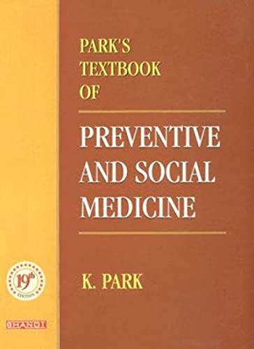 Park Textbook of Preventive and Social Medicine 23rd edition (park psm ...