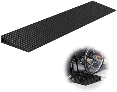 Nuvium 1.6" Rise Threshold Ramps for Doorways, 2000 Lbs Load Capacity ...