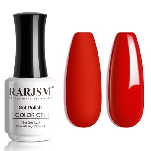Snapklik.com : Red Gel Nail Polish 15ml Bight Red Gel Polish Classic ...
