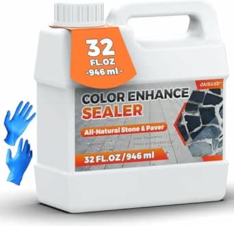 Stone Wet Look Color Enhancer - High Gloss Sealer for All-Natural Stone ...
